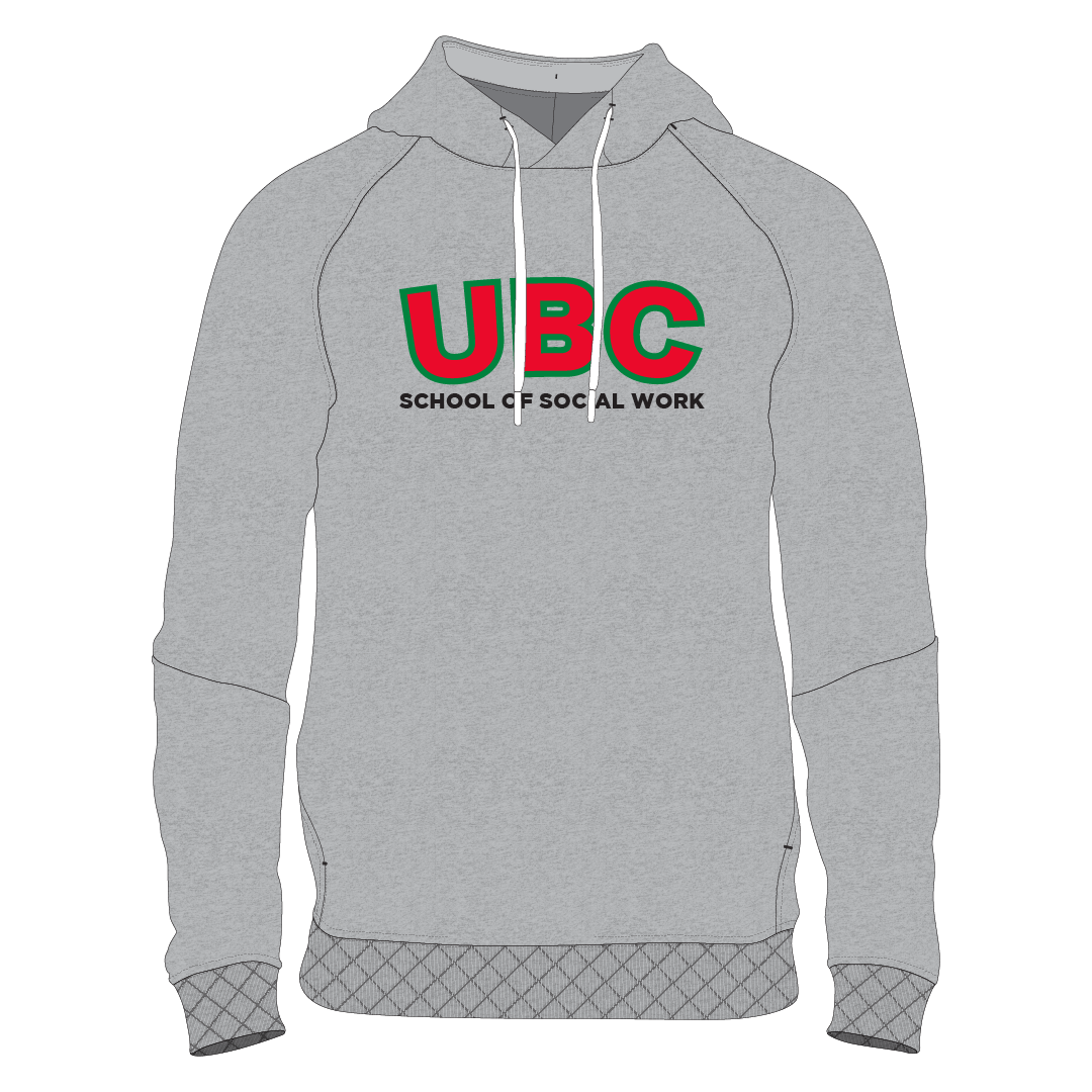 UBC Social Work - UBC Twill Logo - 2024 Sport Grey Pullover Hoodie ...